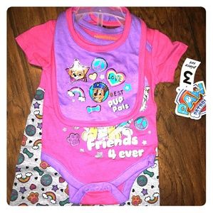 Nickelodeon | Matching Sets | Girls Paw Patrol 3 Piece Nwt | Poshmark
